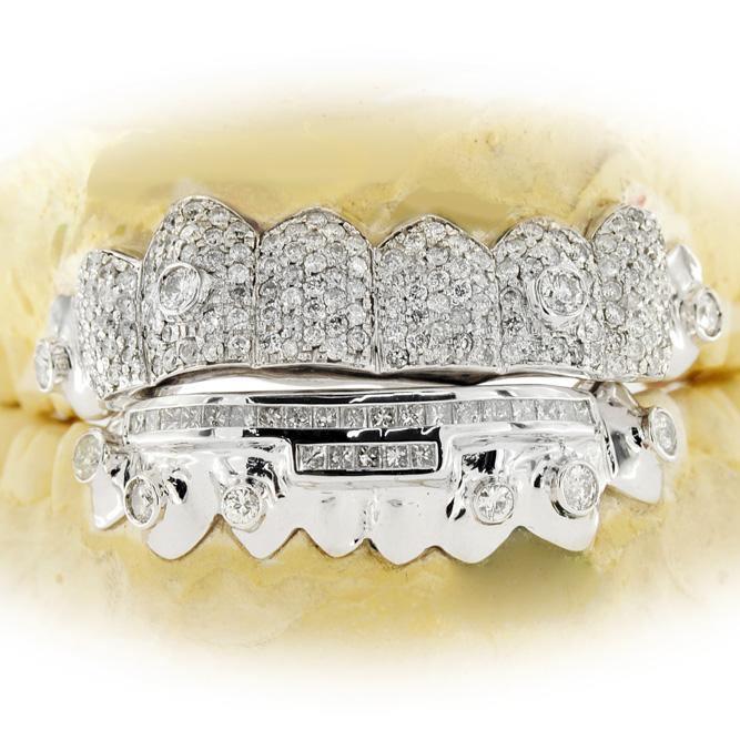 JDTK-125-16 Piece Diamond Grill – Johnny Dang & Co